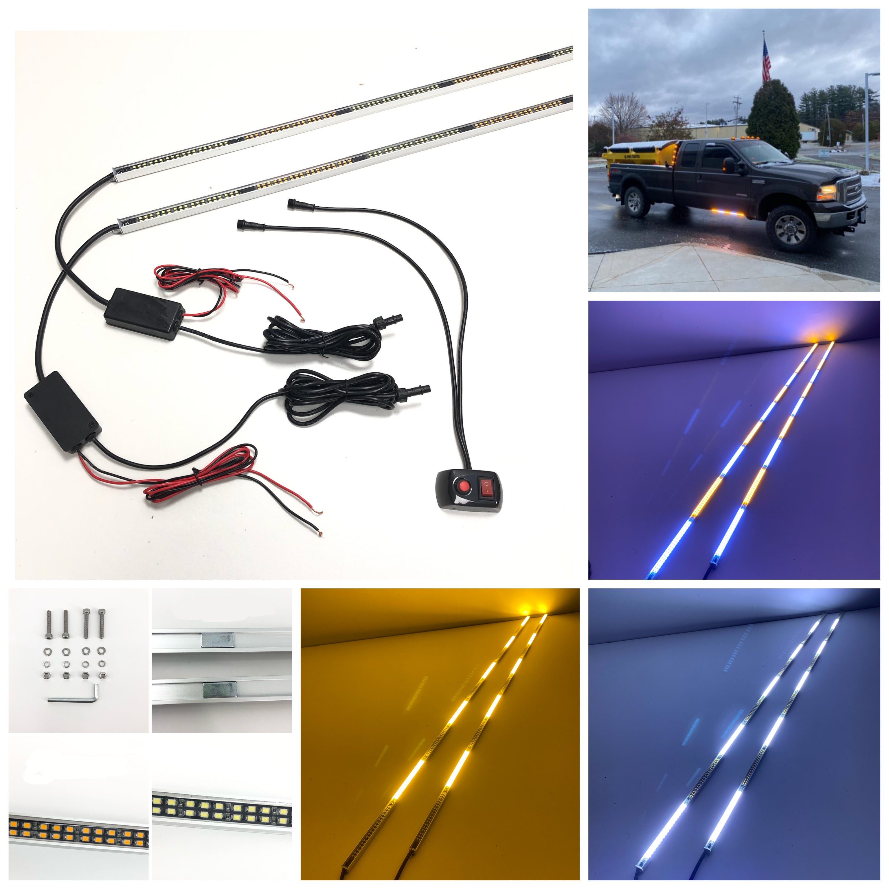 led running board lights | vivid light bars