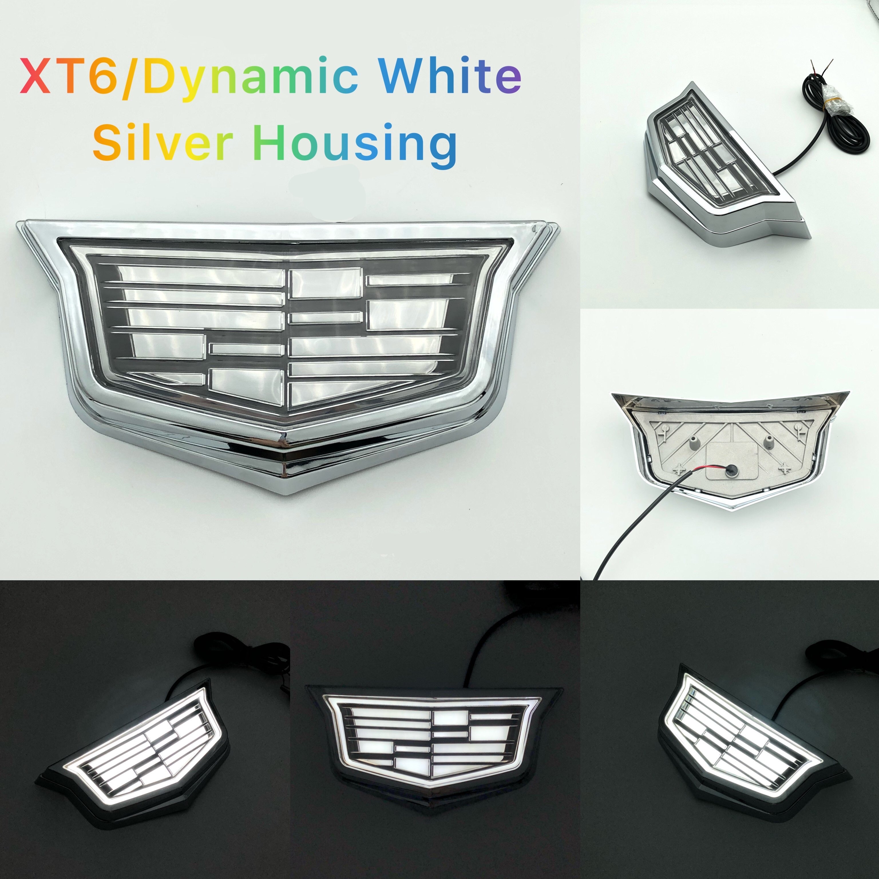 cadillac logo vivid light bars