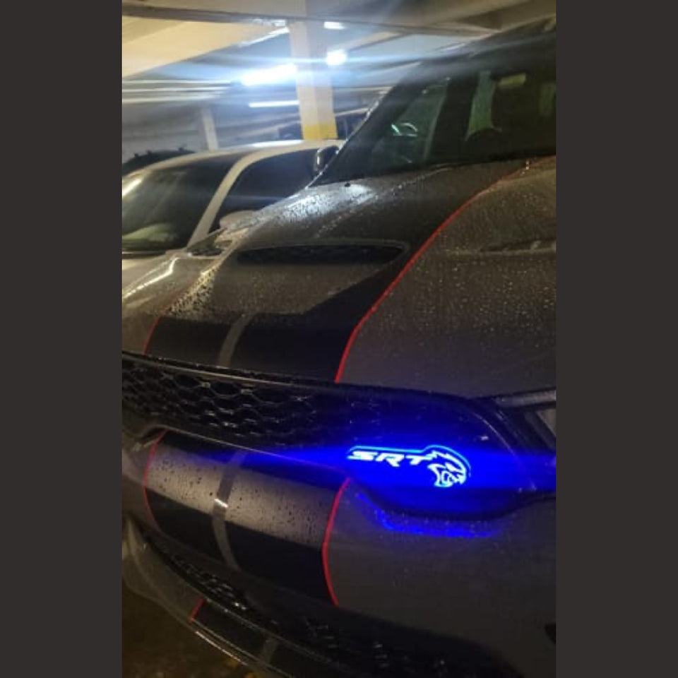 SRT hellcat logo| vivid light bars