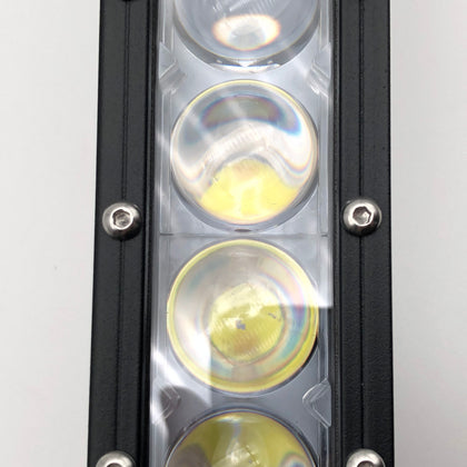 7.3" 4D Single Row Color Changing Light Bar | Vivid Light Bars