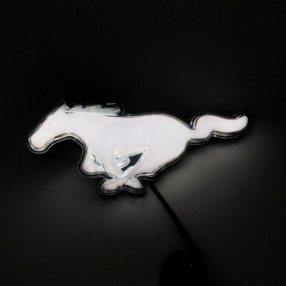 mustang logo| vivid light bars