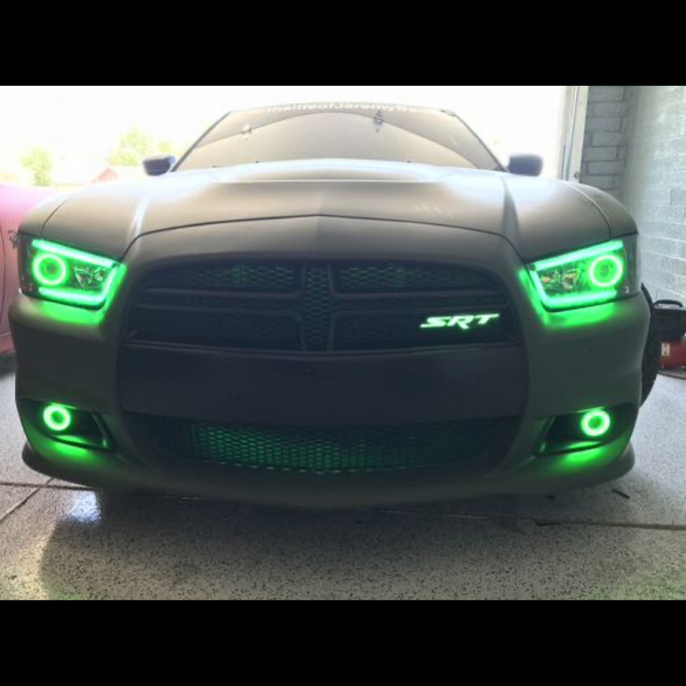 SRT logo | vivid light bars