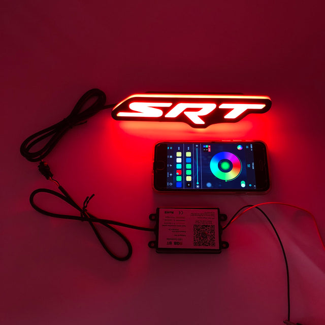 SRT logo | vivid light bars