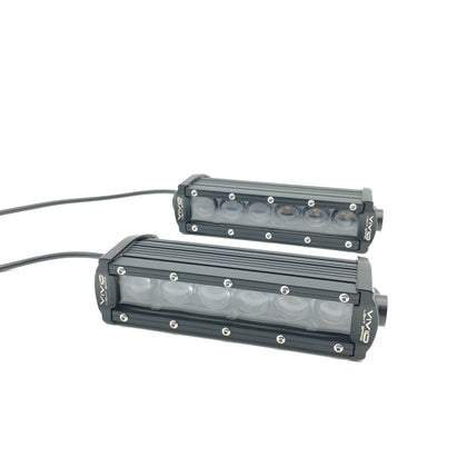 7.3" 4D Single Row Color Changing Light Bar | Vivid Light Bars