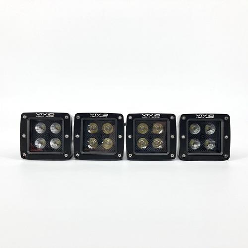dual color led pods | vivid light bars