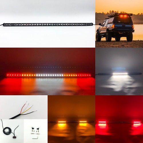 offroad rear chase led strobe light bar | Vivid Light Bars