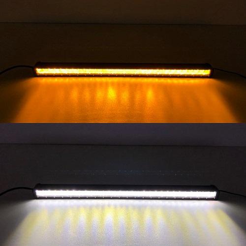 white and amber strobe light bar| vivid light bar